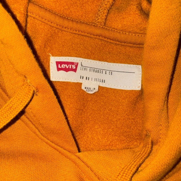 Levi's | Jackets & Coats | Levis Golden Yellow Hoodie | Poshmark